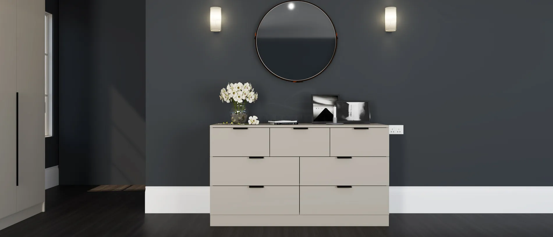 Bespoke Built-in Chest of Drawers in London | Metro Wardrobes