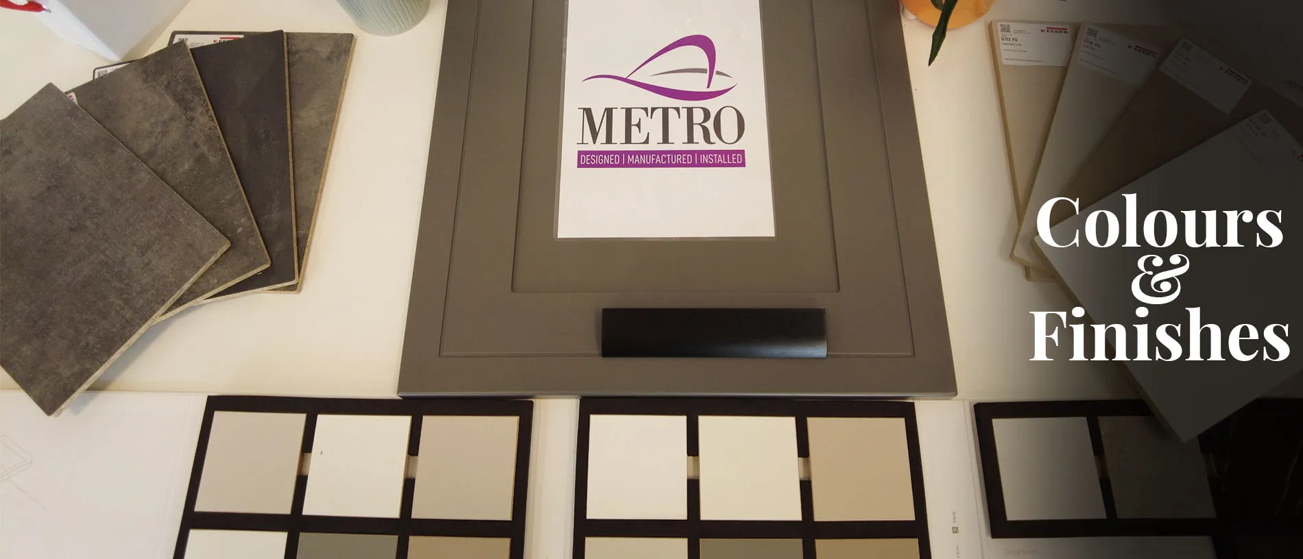Colour & Finishes - Metro Wardrobes